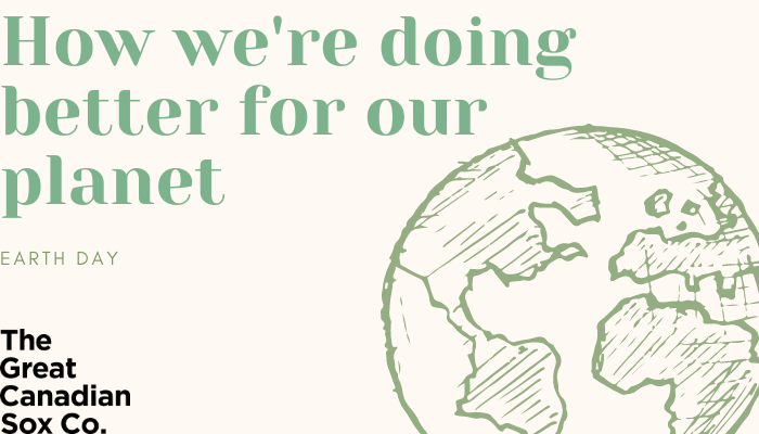 How We're Doing Better for Our Planet-Earth Day – Great Sox