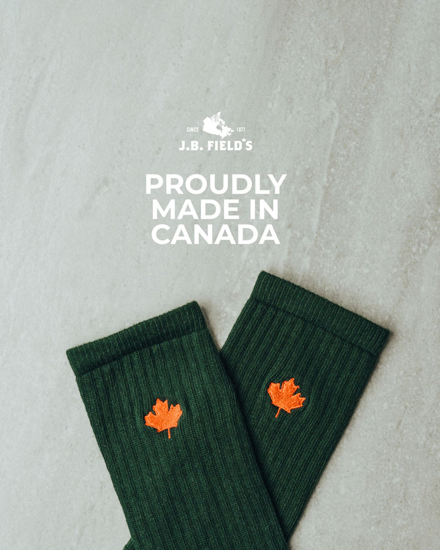 Socks made in Canada | J.B. Field's | Great Canadian Sox | Great Sox