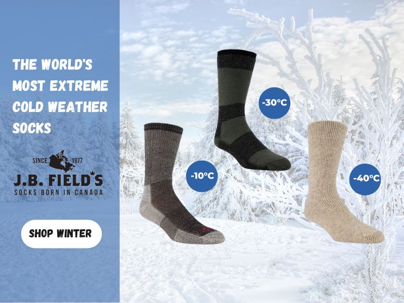 Socks made in Canada | J.B. Field's | Great Canadian Sox | Great Sox