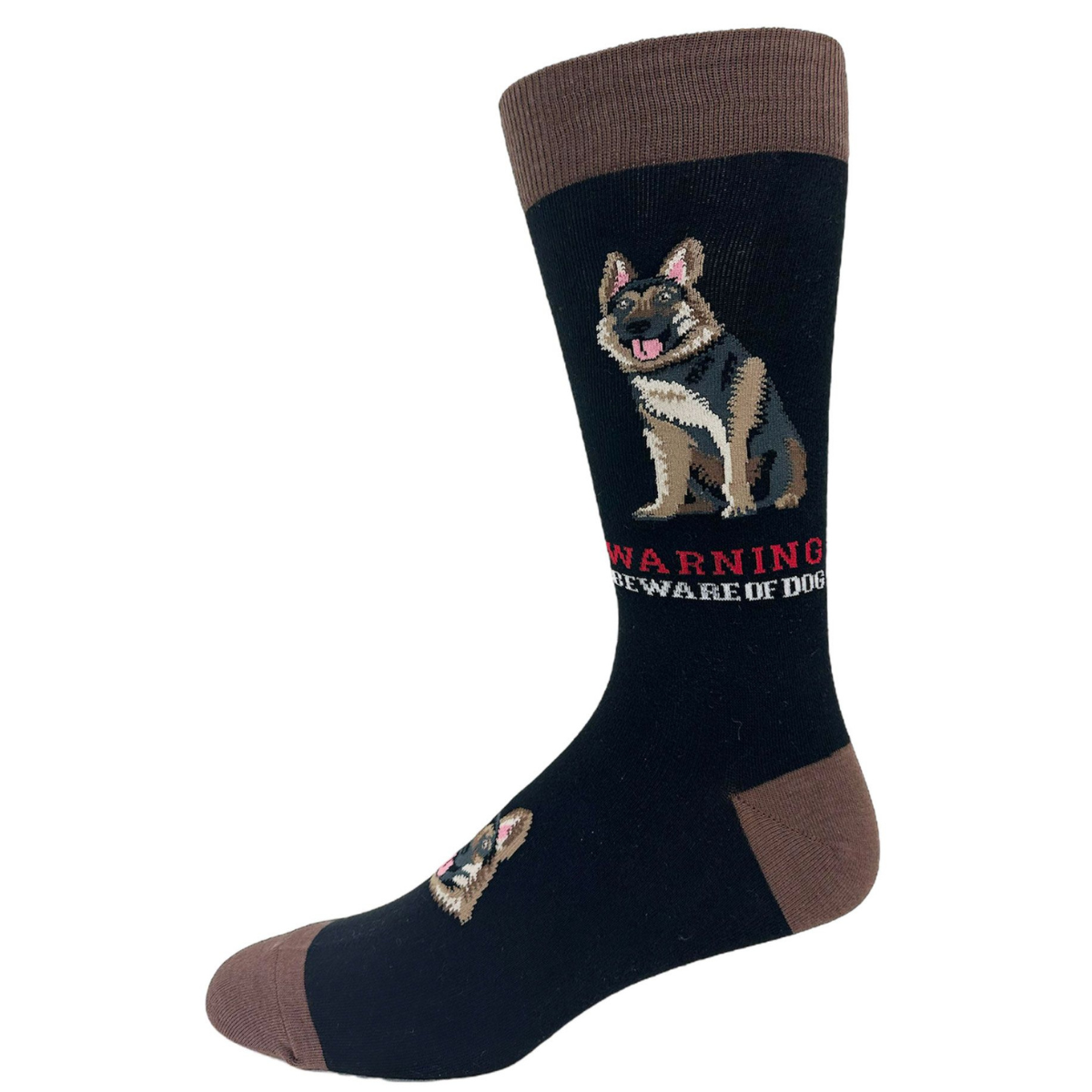 "GERMAN SHEPHERD" Cotton Socks by Crazy Toes - Large – Great Sox