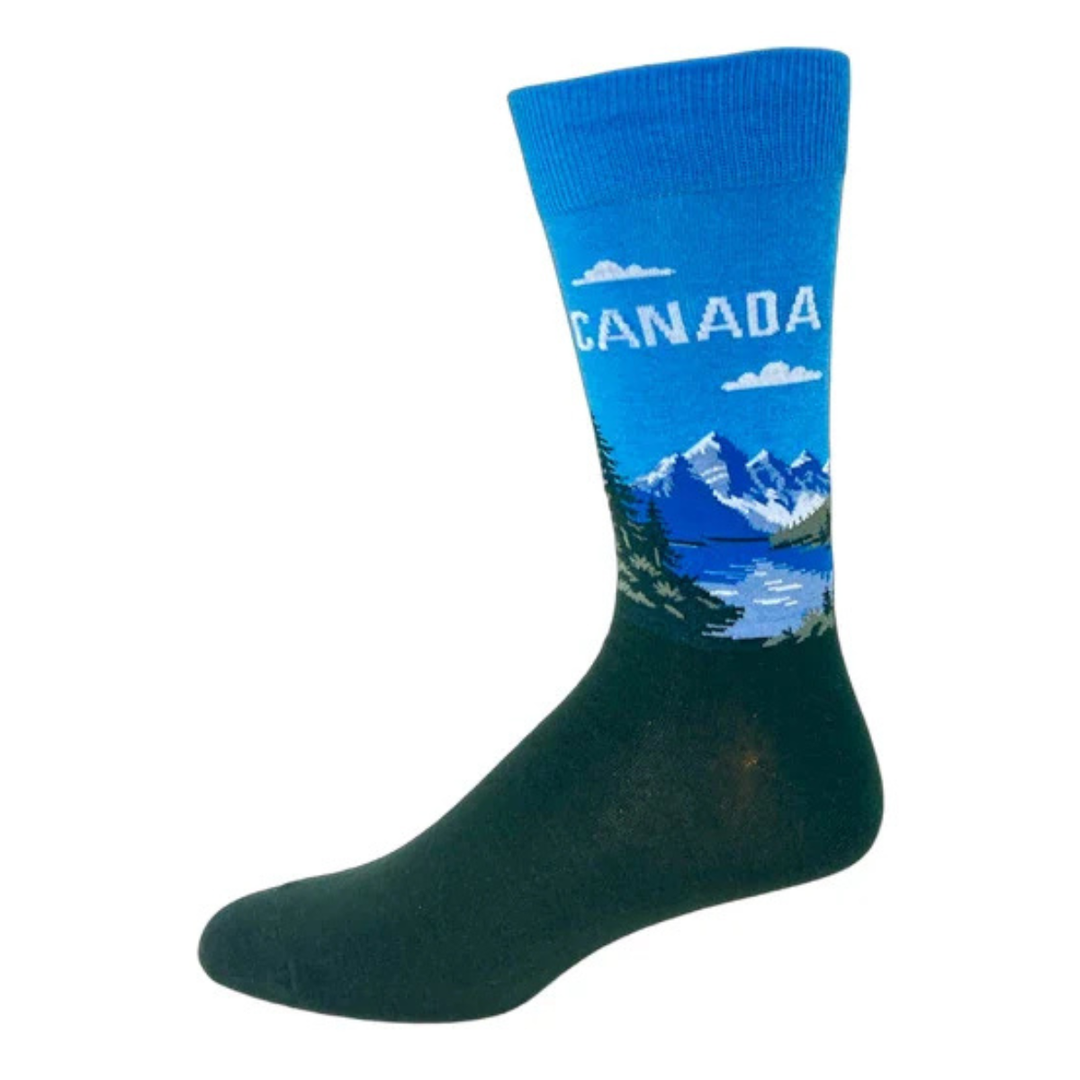 "Banff" cotton crew socks by We will sock you – Great Sox