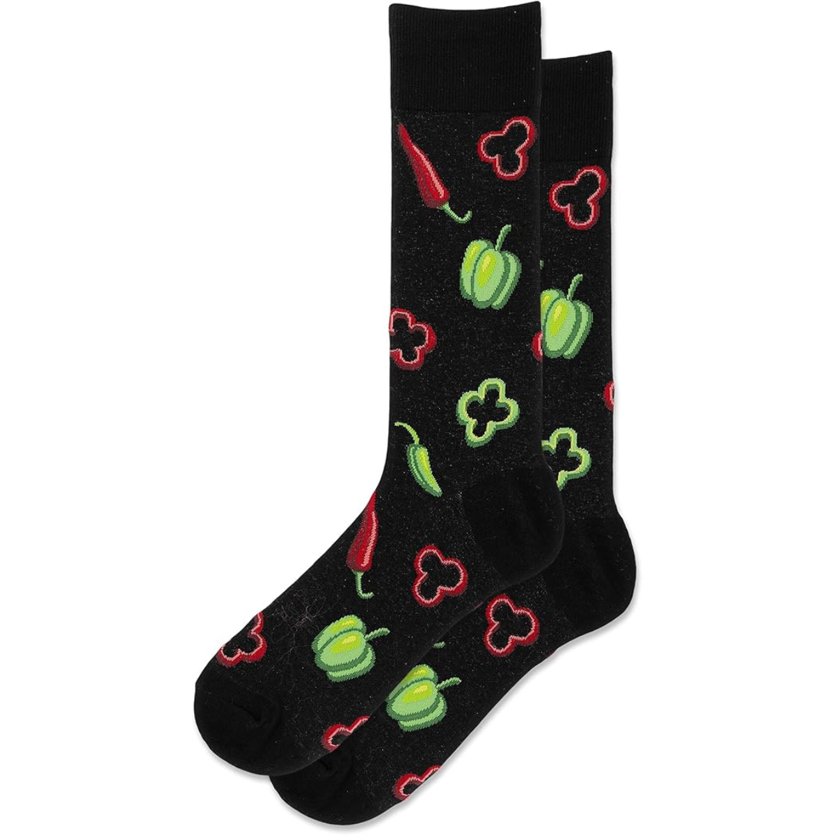Hot Sox "Peppers" crew socks - Large – Great Sox
